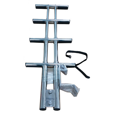 New Sport Dive Ladder/Boat Marine Dual Vertical Telescoping 4 Steps | eBay