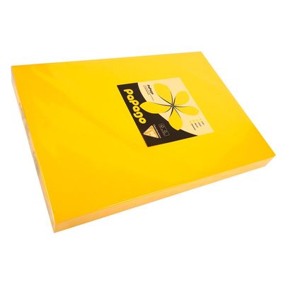 INTENSIVE YELLOW 160 gsm A4 PAPAGO printer copier paper x Packs of 250 ...