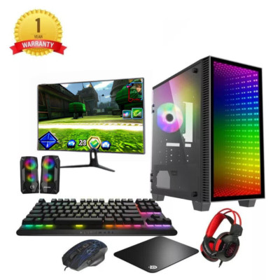 Full Set Up Gaming PC Core i5 16GB RAM 1TB + 240GB SSD GT730 4GB Win ...