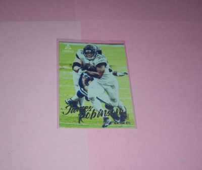 JAMES ROBINSON- 2020 Chronicles Luminance Rookie Card *ERROR New York ...