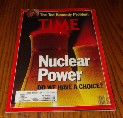 April 29, 1991 Time Magazine -Nuclear Power-Do We Have a Choice? | eBay