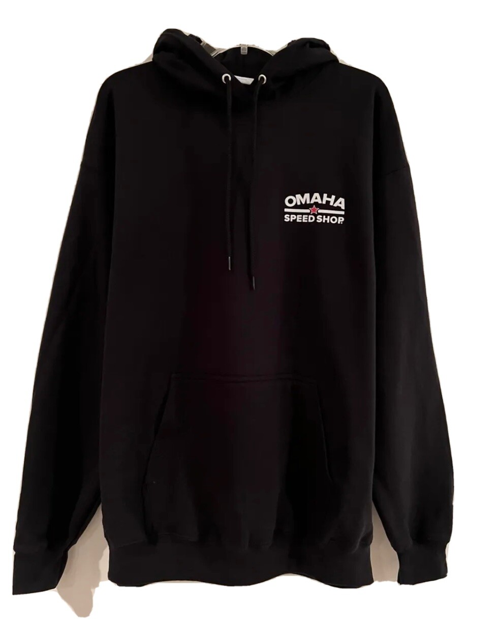 OMAHA SPEED SHOP HOT ROD CLASSIC CAR HOODIE SWEATSHIRT NEBRASKA NE 2XL ...