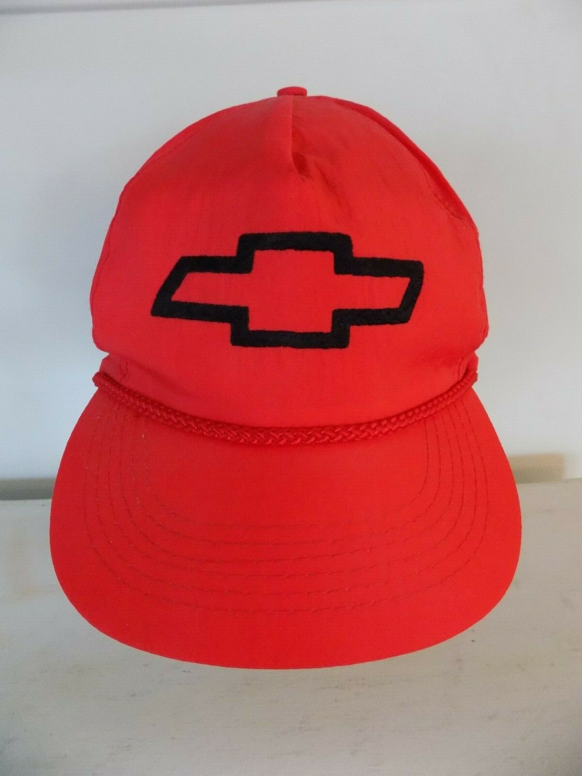 Chevrolet Hat Chevy Logo Red Rope Trucker Snapback Br… - Gem
