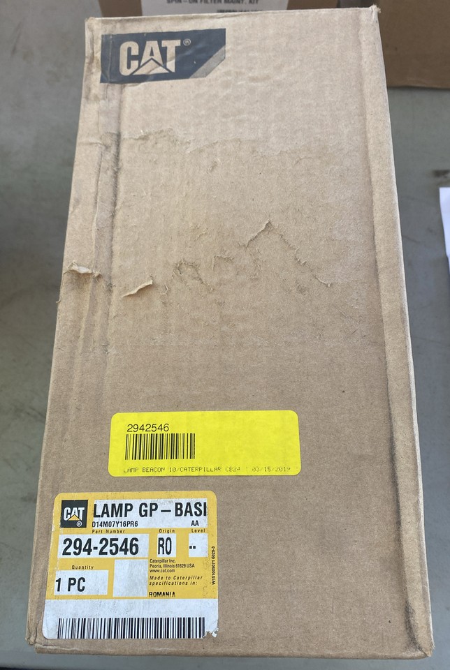 Authentic CAT 294-2546 - LAMP-BEACON - New In Box - Caterpillar | eBay