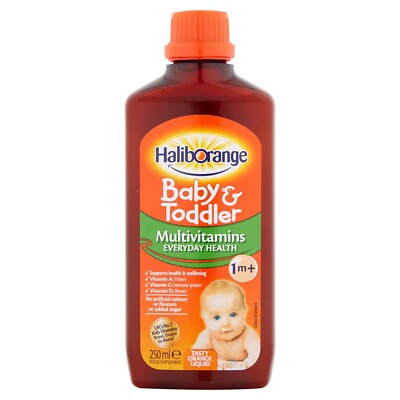 Haliborange Baby & Toddler Multivitamin Liquid 250ml | eBay UK