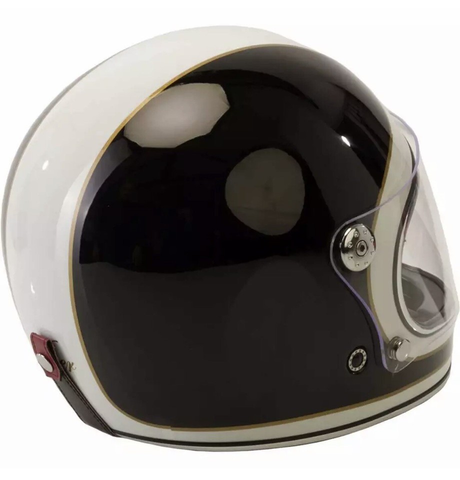 VIPER F656 RETRO VINTAGE RETRO FIBREGLASS MOTORBIKE MOTORCYCLE HELMET ...