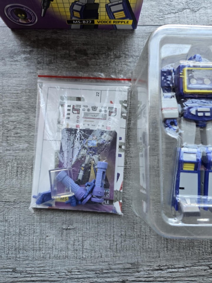 Magic Square Voice ripple MS-B27 original release Soundwave with Rumble ...