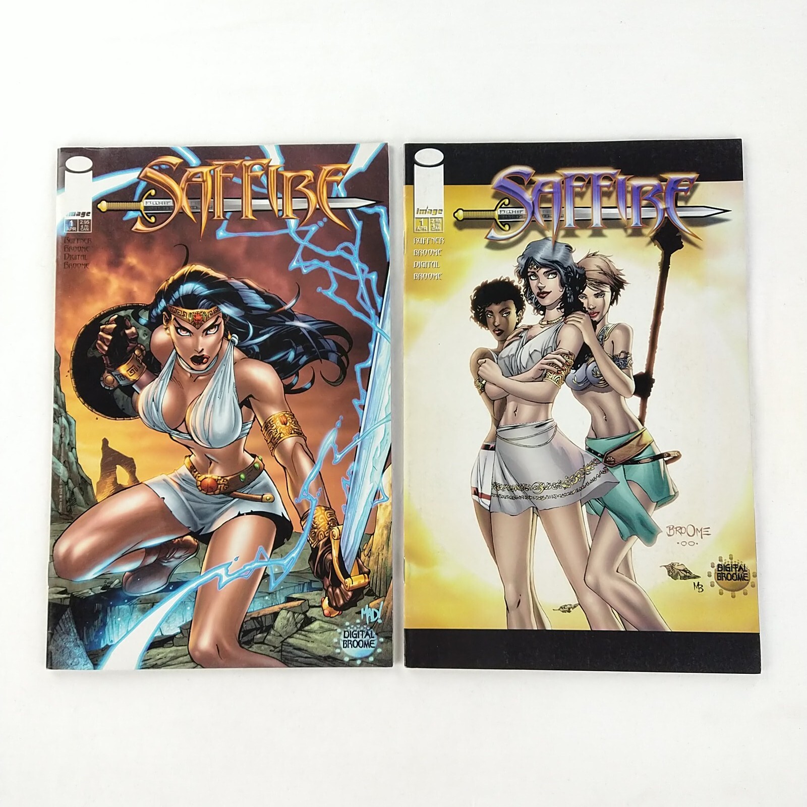Saffire #1 + Variant Lot (1999 Image Comics) | eBay