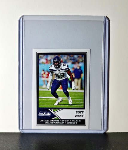 Boye Mafe 2024 Panini NFL Sticker #546 Seattle Seahawks | eBay