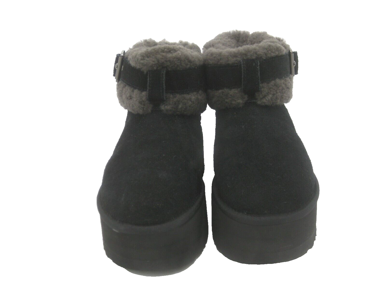 UGG ULTRA MINI BELTED ROLLER WOMEN BOOTS SUEDE BLACK US 7 /UK 5 /EU 38 ...