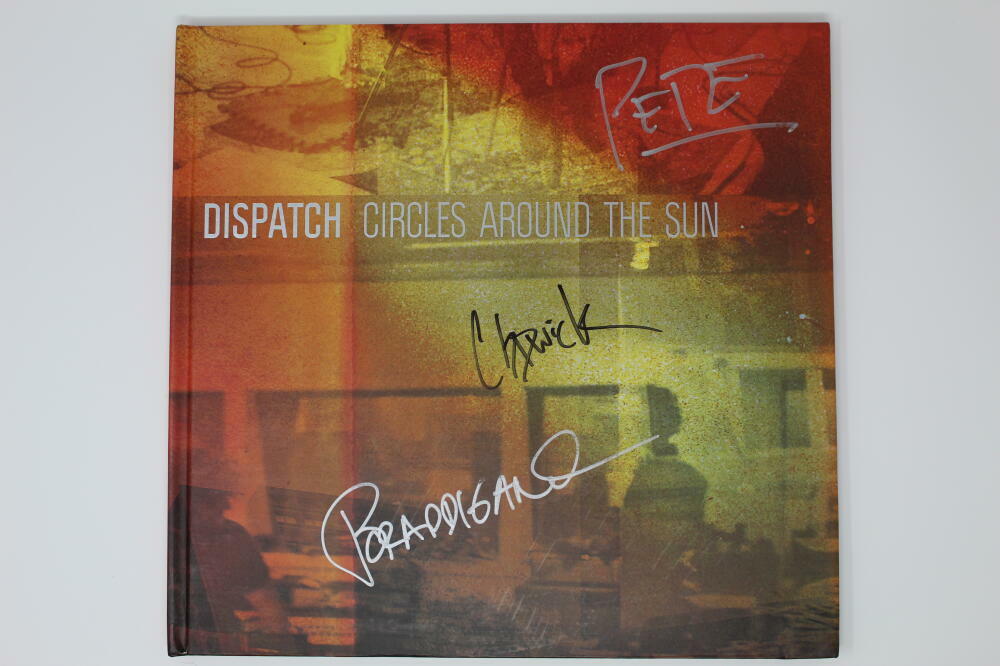 DISPATCH BAND X3 SIGNED AUTOGRAPH ALBUM VINYL RECORD CIRCLES AROUND THE ...