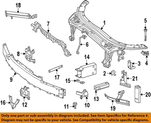 Mercedes MERCEDES-BENZ OEM C300 Radiator Core Support-Upper Left ...