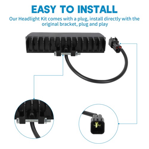 Plug AND Play LED Headlight Light Bar Kit & Switch For Talaria Sting R ...