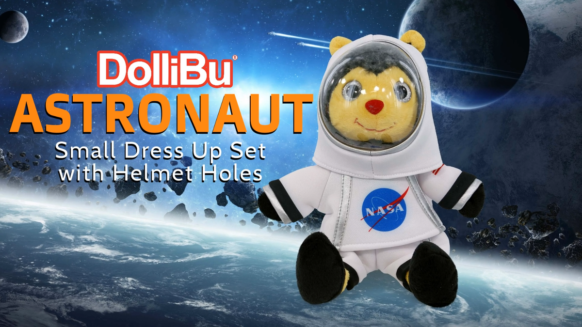 Astronaut Helmet Doll Kids Space Helmet, Halloween Costume Helmet With