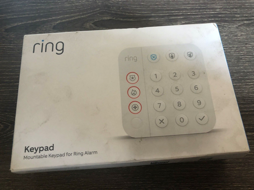 Ring - Alarm Keypad 2nd Gen - White (4AK1SZ-0EN0) | eBay