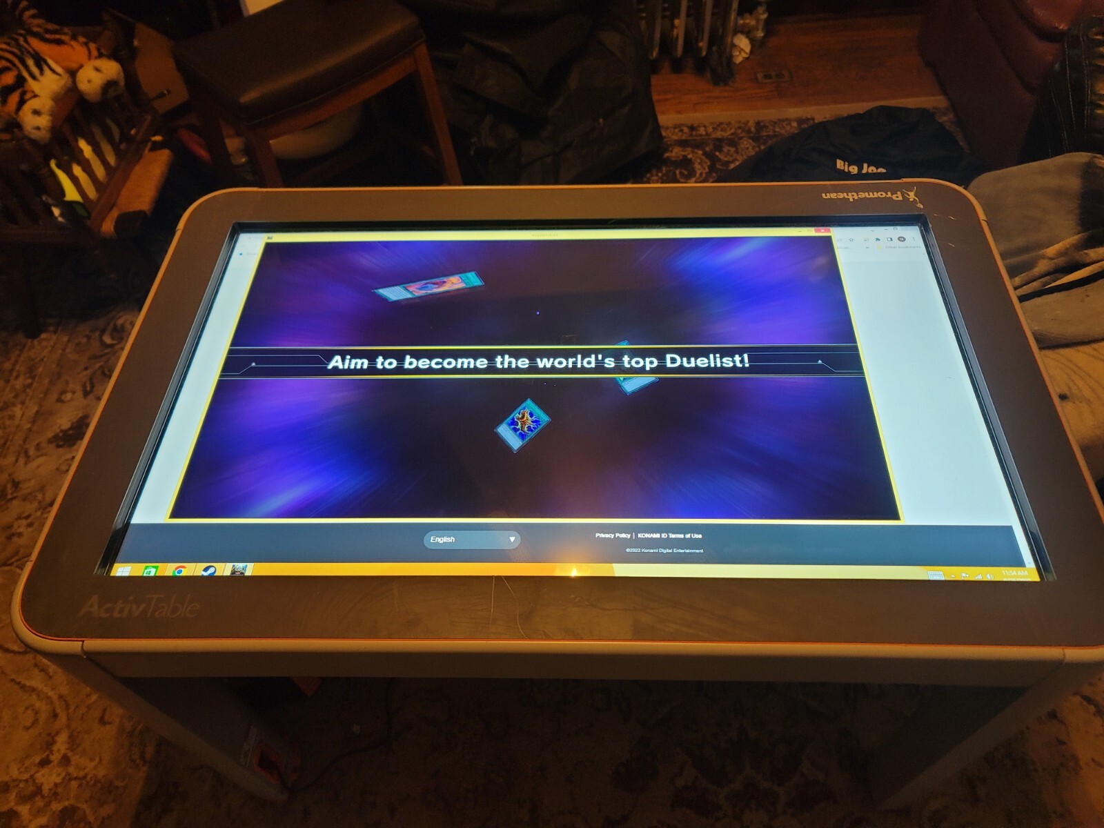 Promethean ActivTable 46" HD LCD Interactive Gaming Table, Yugioh, D&D ...