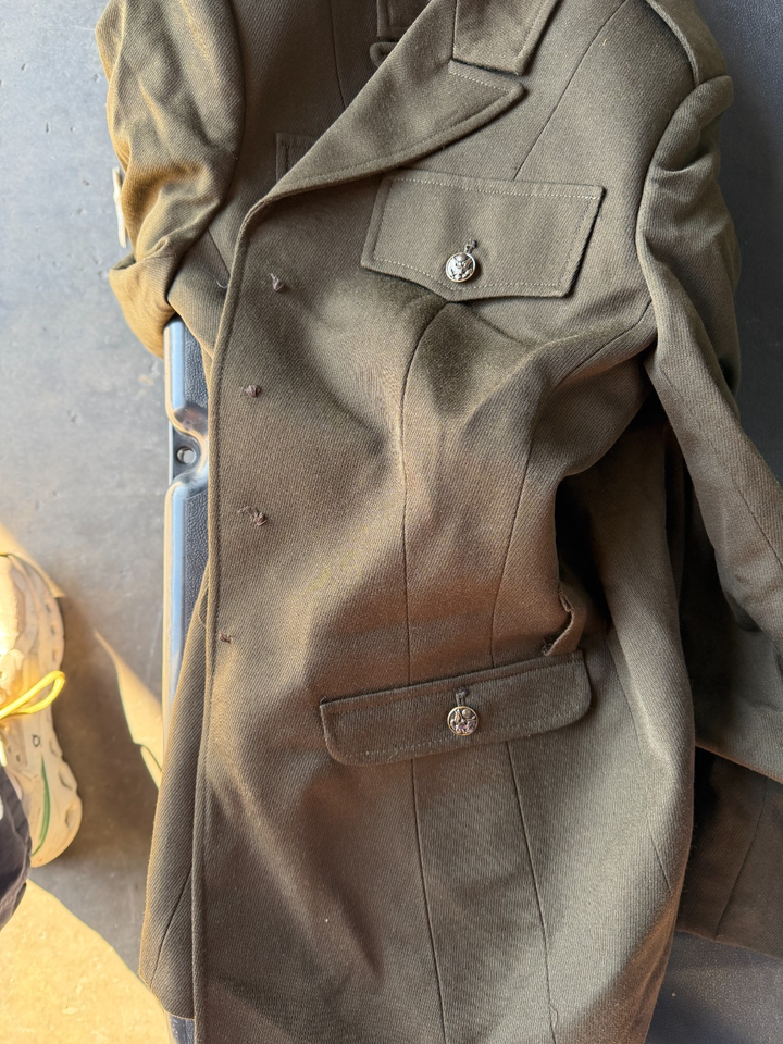 DAMAGED 14WP - Female Army Heritage Green Service Uniform AGSU Dress ...
