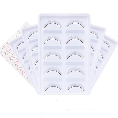 25 Pairs Practice Lashes for Training Eyelash Extension Supplies ...