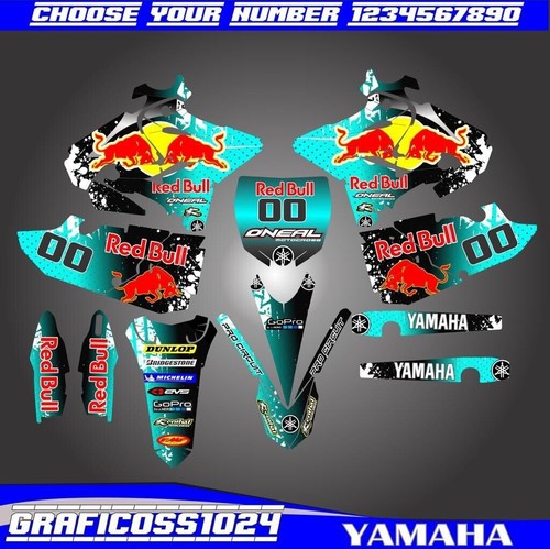 2015-2020 YAMAHA YZ 125 250 GRAPHICS KIT DECALS DECO YZ125 YZ250 2019 ...
