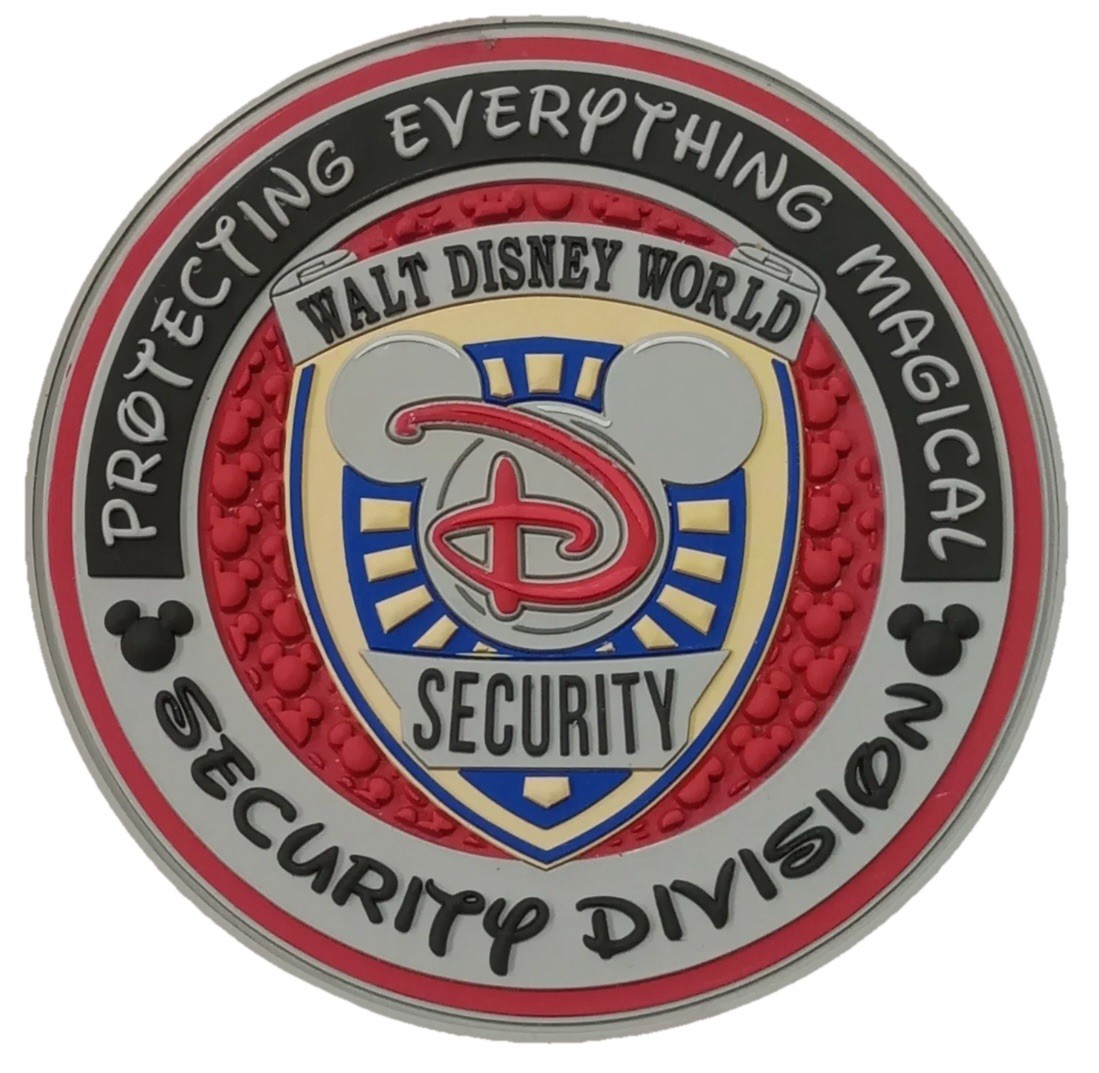 Walt Disney World Security Division PVC Patch. | eBay
