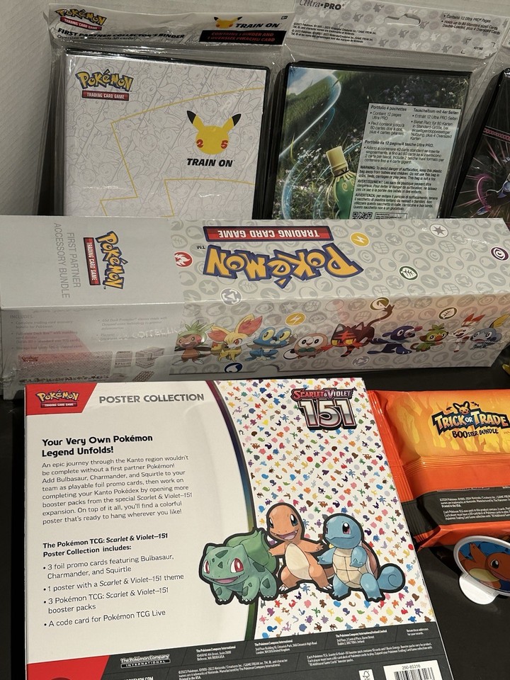 LOT Prismatic Evolution ETB Pokemon 151 Scarlet & Violet SEALED ...