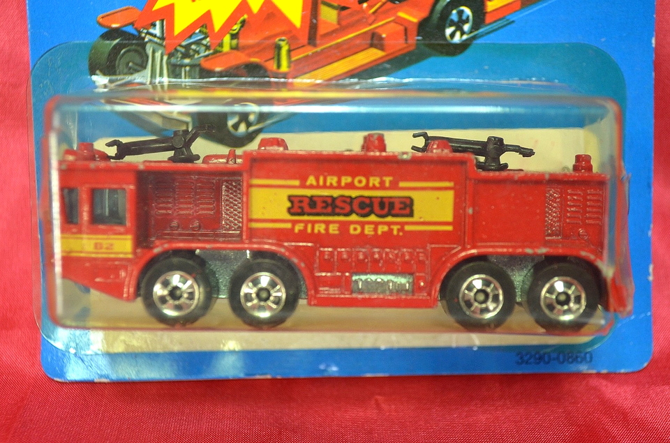 VTG Hot Wheels 1979 Workhorses Airport Rescue Fire Engine France Red ...
