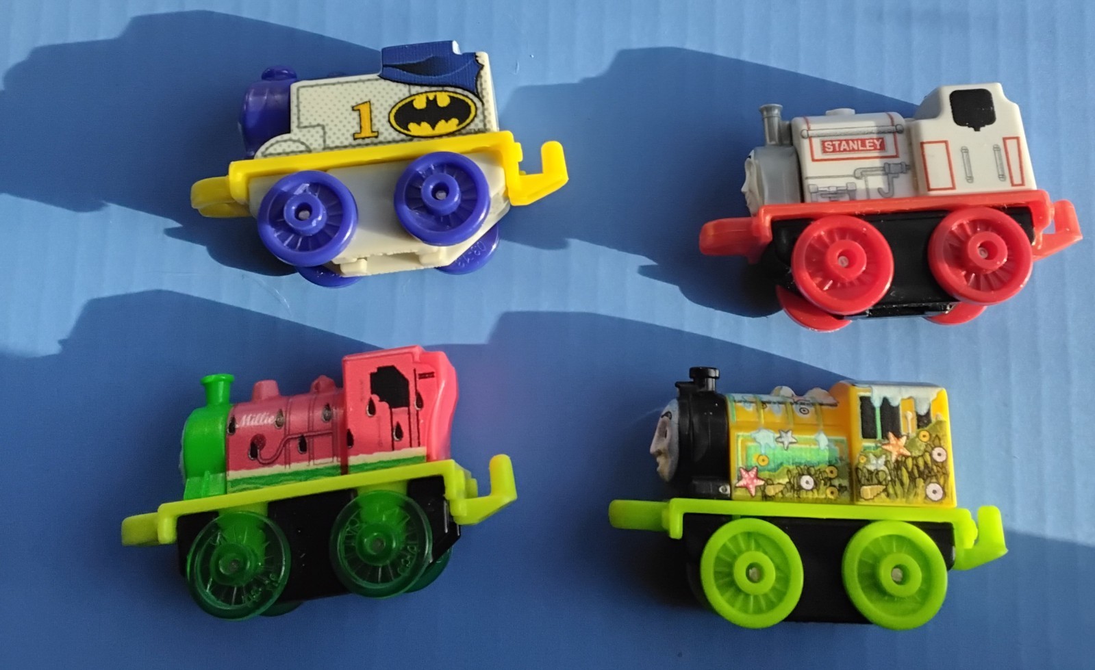 thomas the tank engine & friends lot of 4 Minis Micro Mini Trains ...