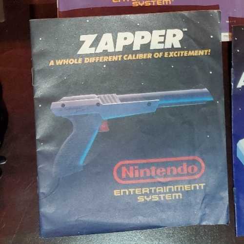 Orig Nintendo NES Console ACTION SET Tested WORKING Mario Duck Hunt ...