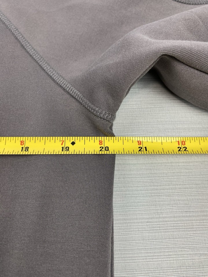 Apple Jacket Mens Medium Gray Full Zip Employee Uniform Computer PC Mac ...