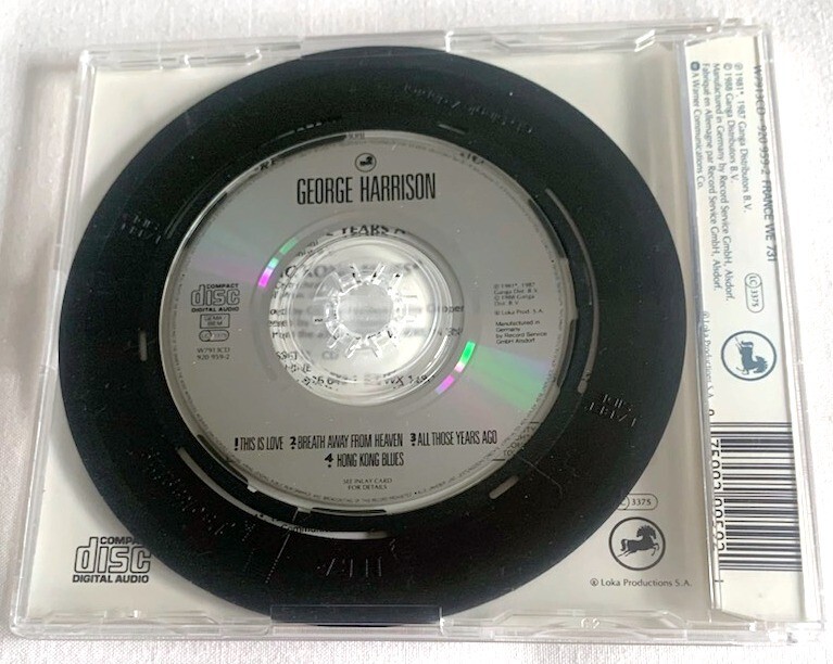 GEORGE HARRISON-THIS IS LOVE-3 INCH CD SINGLE | eBay