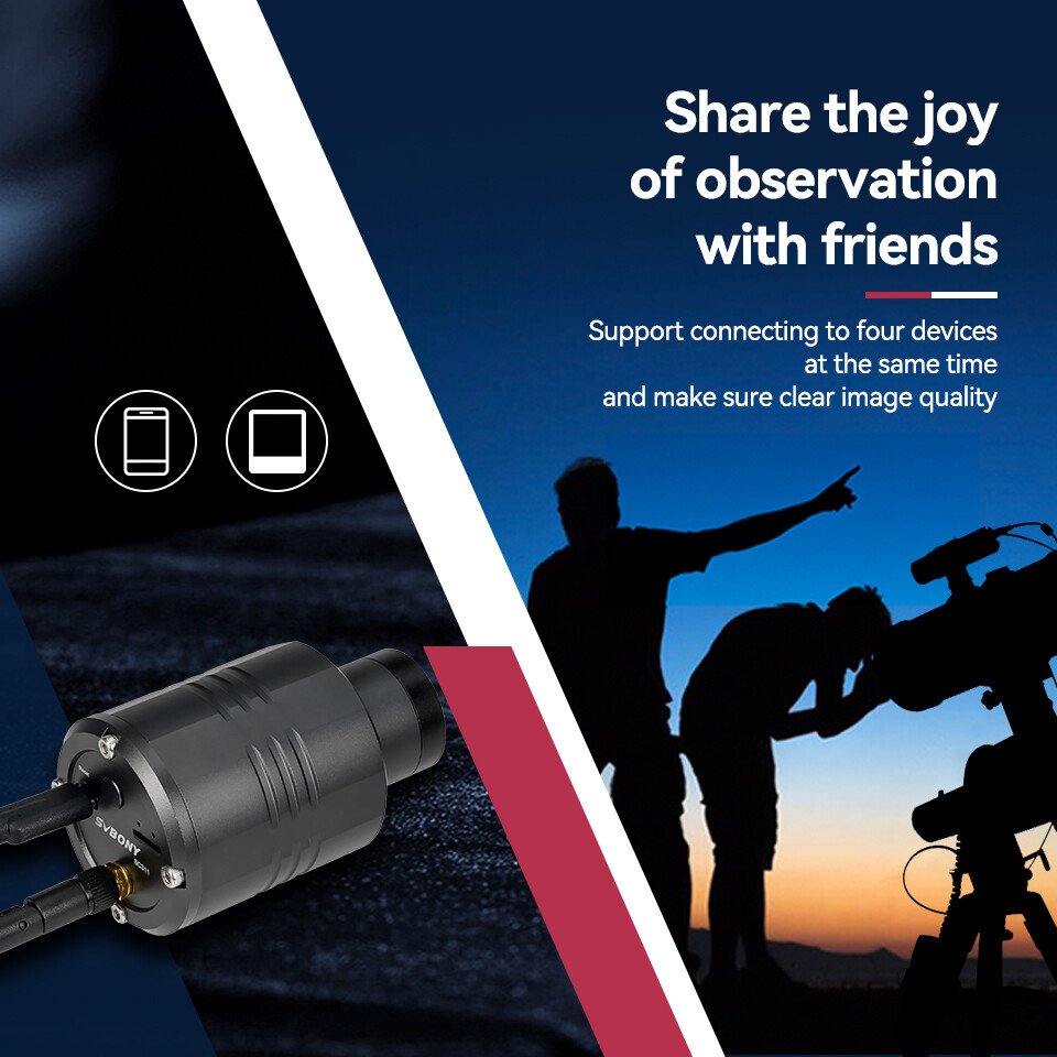 SVBONY SC311 Wifi Telescope Camera Planetary Eyepiece IMX662 Moon ...