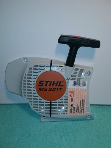 STIHL MS 201t 201 Chainsaw Starter Recoil OEM Chain Saw Fan Housing ...