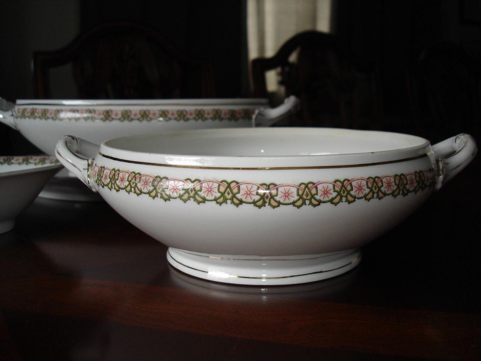 Antique M&Z Austrian China, Set of 4 Serving Dishes and Platter | eBay