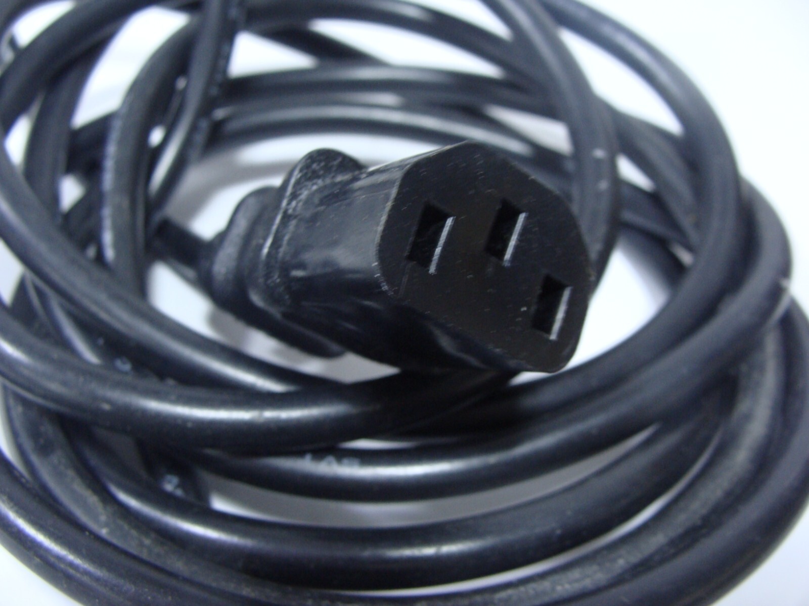 Power Cord AC 6 Foot Cable 3 Prong Standard Desktop Computer Monitor ...