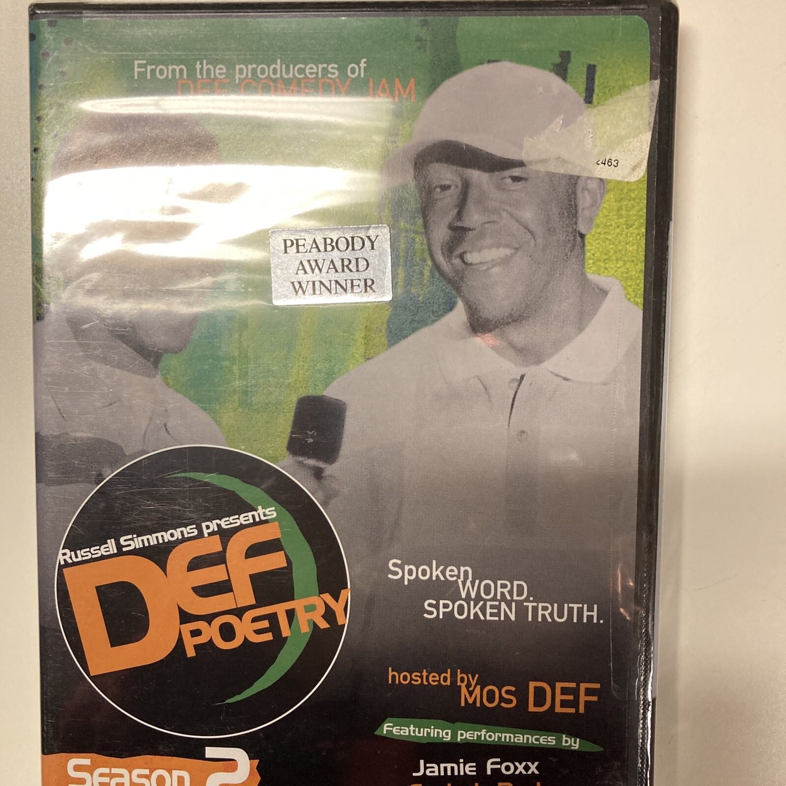Russell Simmons Presents Def Poetry Jam: Season 2 (DVD, 2005 ...