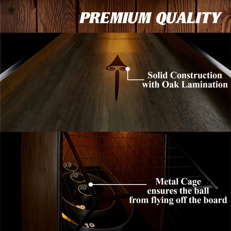 Roll Ball Game 10ft Rollerball Arcade Game w Scorer + LED Lights ...