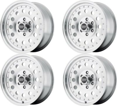 Set 4 American Racing AR62 Outlaw II 15x7 6x5.5 Machined Wheels 15 ...