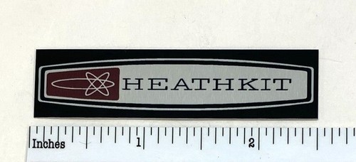 Heathkit Logo Badge Custom Made Aluminum - Vintage Look | eBay
