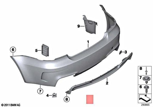 Genuine BMW E82 M Coupe Coupe Set Of Covers 51118053877 | eBay