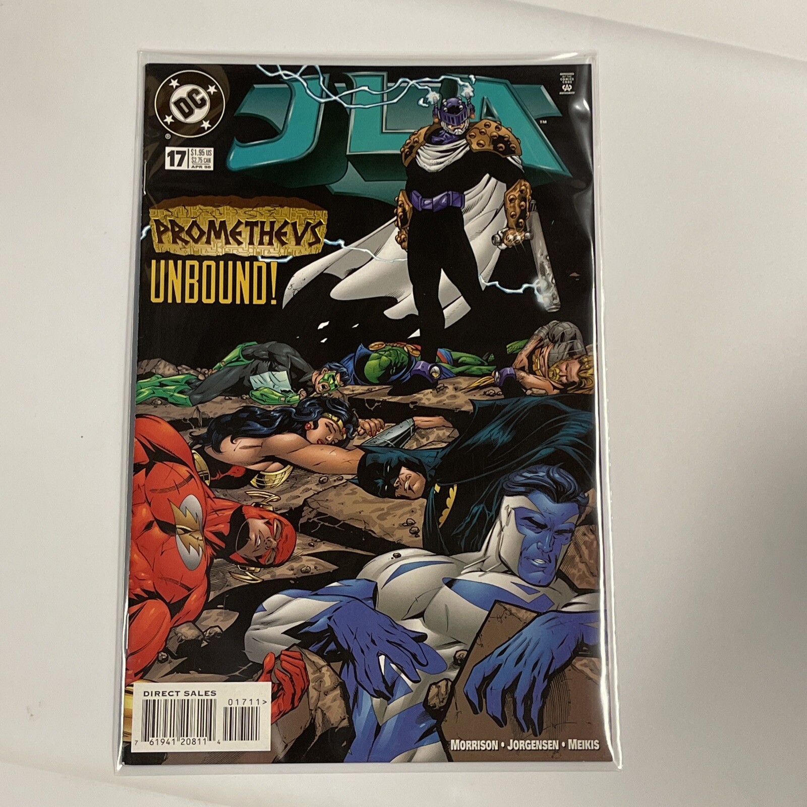 DC Comics JLA #17 April 1998 Prometheus Unbound! | eBay