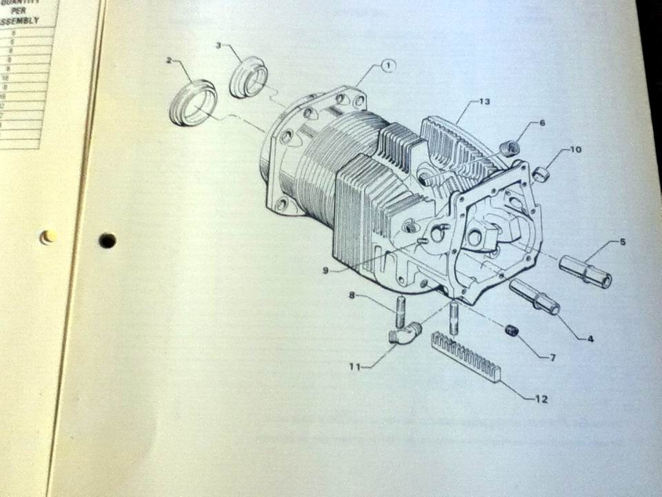Lycoming IO-720-D1CD & IO-720-D1C Engine Parts Manual | eBay