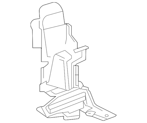 GM OEM 19-23 XT4 Cooling Radiator Components-Side Baffle 84588218 | eBay