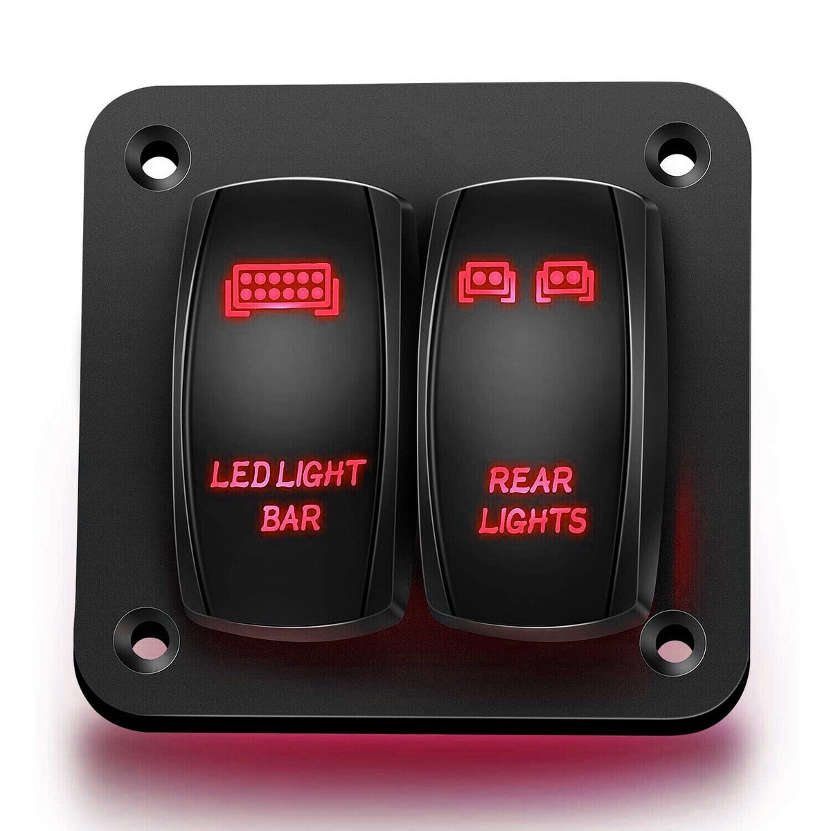Lighted Rocker Switches Panel PRODUCTS TOGGLE SWITCH PANELS New