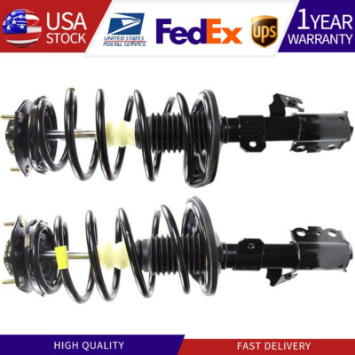 For 10-13 Toyota Highlander Monroe 2X Set Front Quick Complete Struts ...