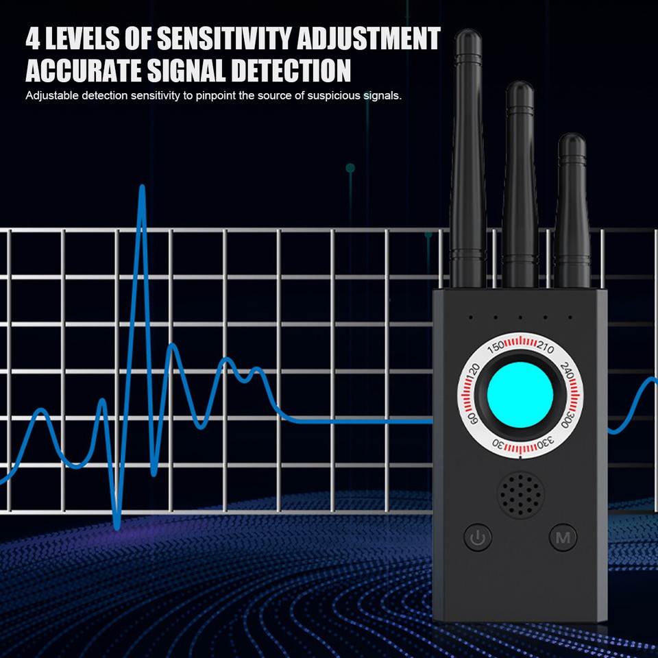 Anti-Spy RF Signal Detector Scanner Tracker Hidden Camera GSM Audio Bug ...
