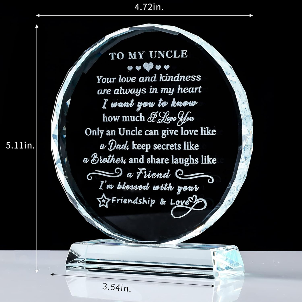 Gifts for Uncle from Niece Nephew to My Uncle Keepsakes Presents for ...