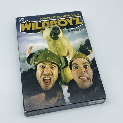 WILD BOYZ Complete Seasons 3 & 4 Unrated DVD Steve-O Jackass Viva La ...