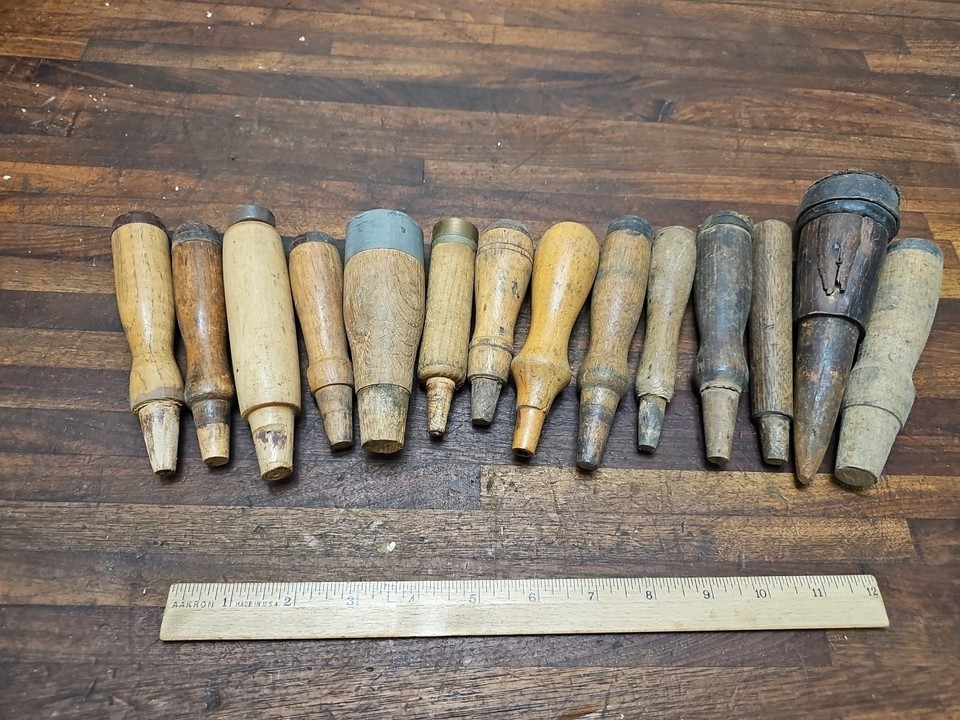 K703- Antique Wood Chisel Handles | eBay