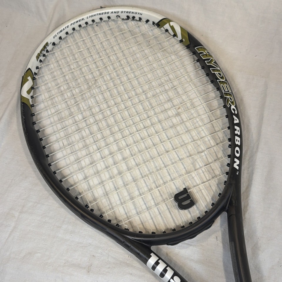 Wilson Hyper Hammer 5.3 Tennis Racquet 95 sq. Hyper Carbon 4 1/4 Grip ...