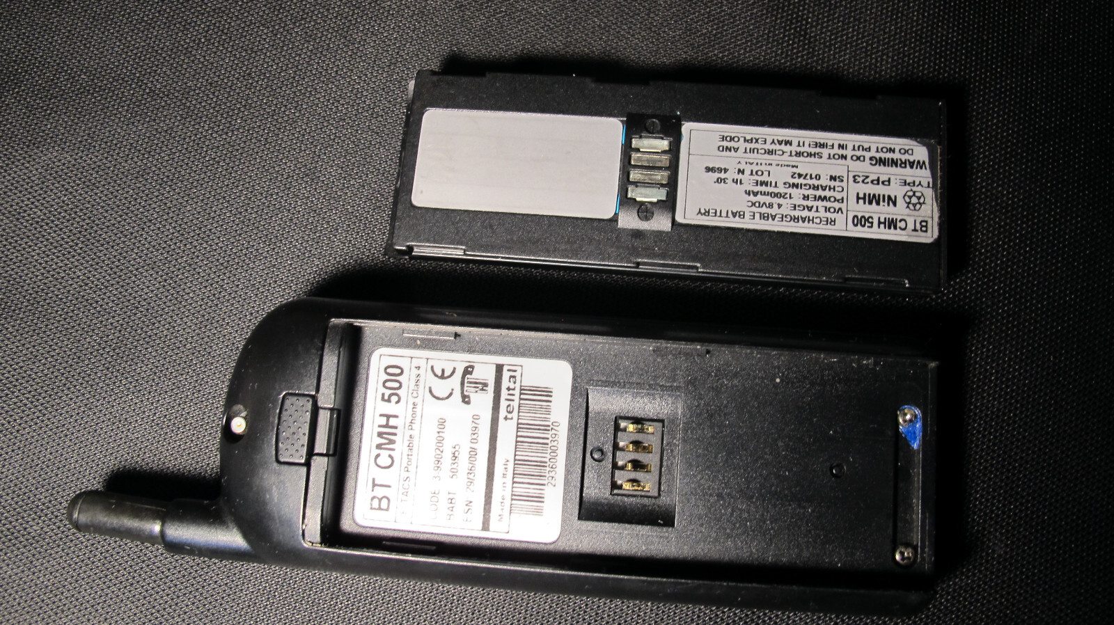 RETRO BT MOBILE PHONE CMH 500 ETACS | eBay UK